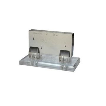 Quality Hard Ultrasonic Calibration Block IIW type 2 Calibration Block Ultrasonic Ndt for sale