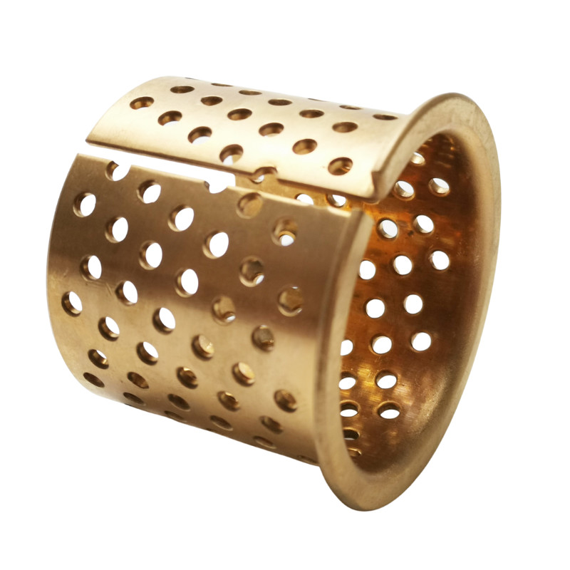 Custom Bronze Bushings Split Type Wrapped Bronze Bearings Metric Size