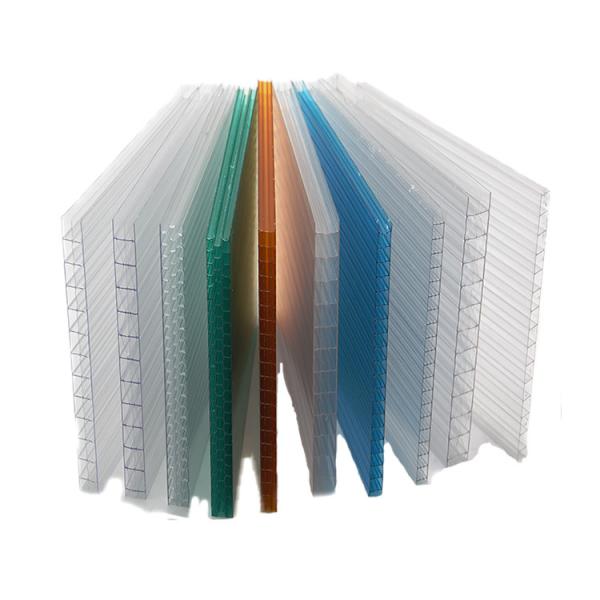 Quality Brown Wear Resistance Multiwall Polycarbonate Sheet for sale