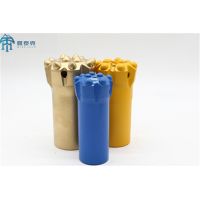 Quality Drifting And Tunnelling Tool Thread Button Bit Diameter 45mm R32 for sale