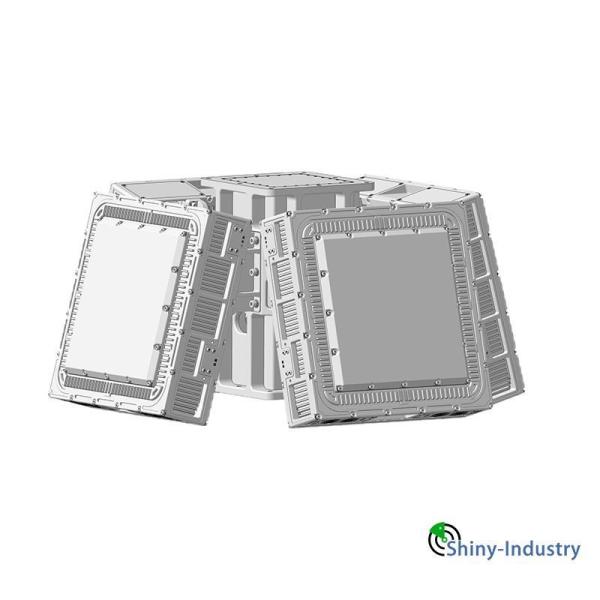 Quality Two Dimensional Four Sided Array Surveillance Radar for Security Warning and for sale