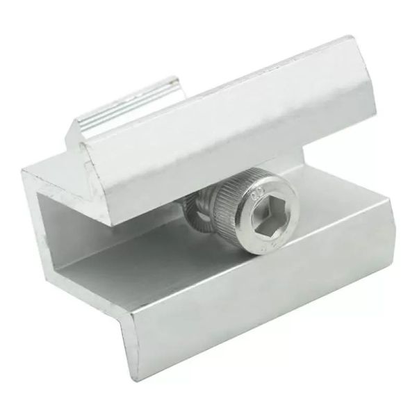 Quality Sturdy Solar Panel Mid Clamp Weatherproof For PV Mounting Systems for sale