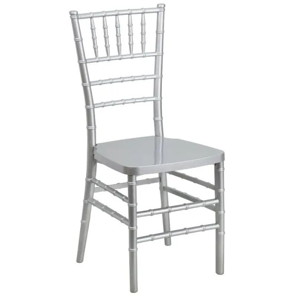 Quality White Plastic Chiavari Chairs Modern Banquet Chairs Hotel Furniture for sale
