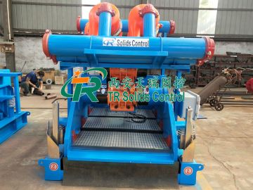 Oil drilling mud cleaner