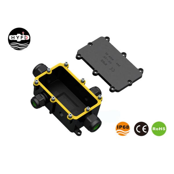 Quality IP68 4 Way 500V Underground Waterproof Electrical Junction Box for sale
