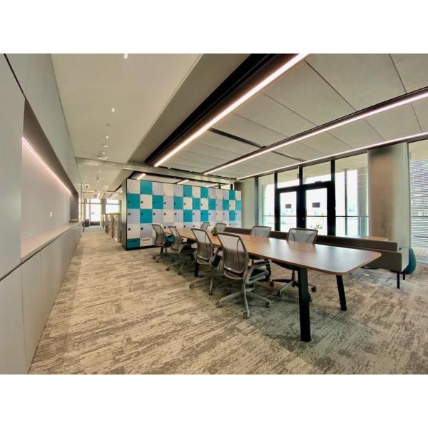 Quality Office Ceiling Fabric Wrapped Acoustic Panel Board Fireproof Noise Reduction for sale