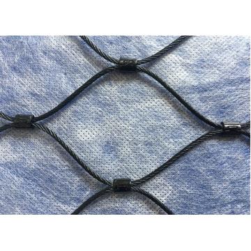 Quality AISI 316 Flexible Stainless Steel Rope Wire Mesh Rust Resistant CE Approved for sale