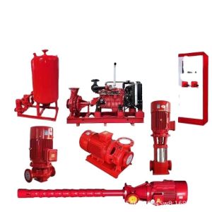 Quality GPM Multistage Dual Power Diesel Engine Fire Pump Set Water Supply System for sale