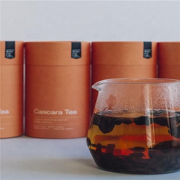 Quality Varnished Custom Printed Tea Packaging Recyclable Nontoxic CMYK Printing for sale