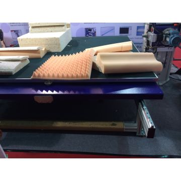 Quality Complex Vacuum Table Type Oscillating Blade Contour Cutter For Flexible Foam for sale