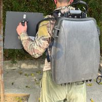 Quality 900M 2.4G 5.8G Drone Jammer Backpack Anti UAV FPV Manpack Jammer for sale