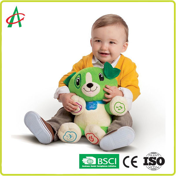 Quality Intelligent EN71 Musical Stuffed Animals For Babies 8 Inch 12 Inches for sale