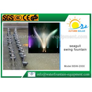Quality Seagull Musical Dancing Water Fountain , LED RGB Lighting Outdoor Water for sale