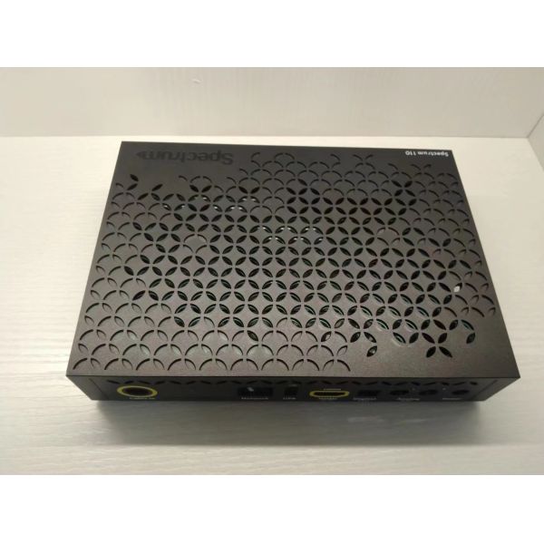 Quality Sleek Black Plastic Injection Set Top Box Moulded Plastic Parts High Durability for sale