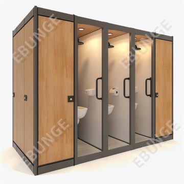 Quality Top Mounted Toilet Partition Wall with Full Privacy and Fire Resistance for sale