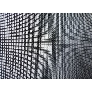 Quality 240mm Length 120mm Width Woven Wire Mesh , Stainless Steel Woven Mesh Black for sale