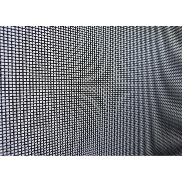 Quality 240mm Length 120mm Width Woven Wire Mesh , Stainless Steel Woven Mesh Black Spraying for sale