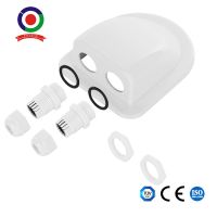 Quality IP68 Waterproof Solar Cable Entry Gland with 6mm to 12mm Adjustable Grommet for RV Solar Panels for sale