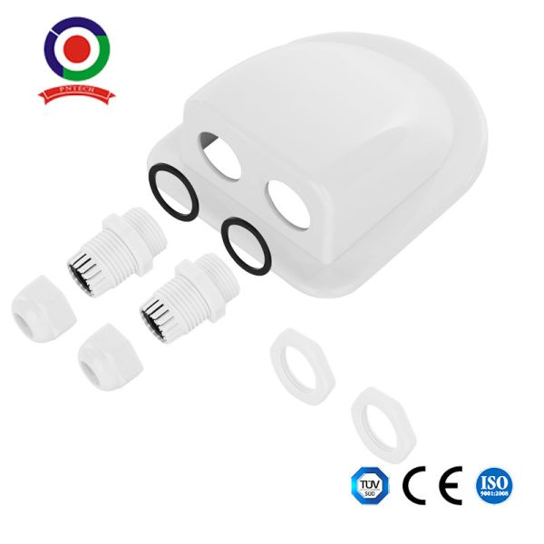 Quality IP68 Waterproof Solar Cable Entry Gland with 6mm to 12mm Adjustable Grommet for RV Solar Panels for sale