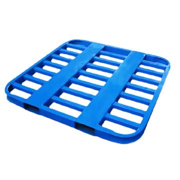Quality A11: Round Corners Double Deck Steel Pallets For Warehouse Storage Metal Pallet for sale