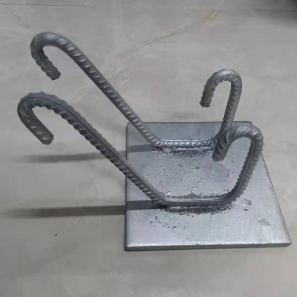 Quality Sandblasting 8mm Embedded Parts In Concrete Carbon Steel Parts Plate OEM for sale