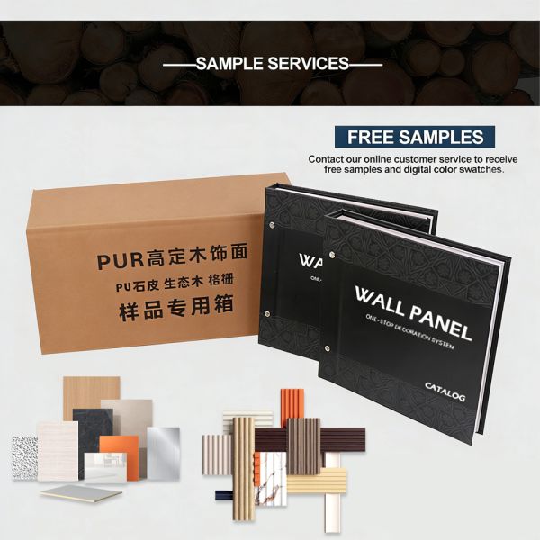 Quality PVC Decorative Wall Panel WPC Interior Decoration Wall Panel For Indoor Decor for sale