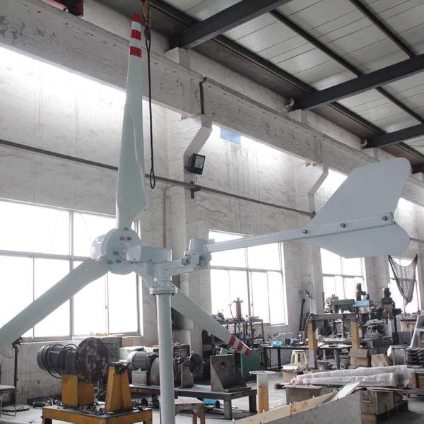 Quality White High Output Wind Generator 220V 70KW Whole House Wind Turbine Kit for sale