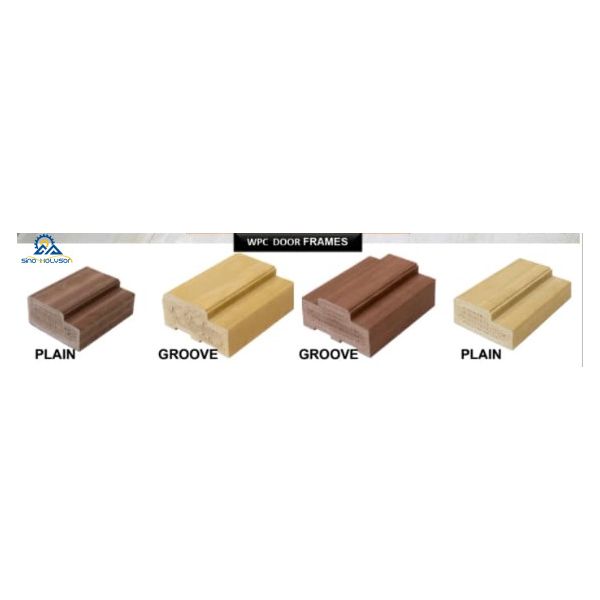 Quality Width 300mm WPC Solid Door Frame Making Machine 25000*2200*2200mm for sale