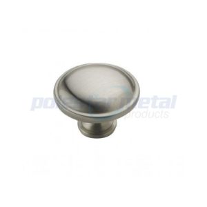 Quality Satin Nickel Zinc Alloy Mushroom Kitchen Cabinet Knobs And Handles 1 1/4" for sale