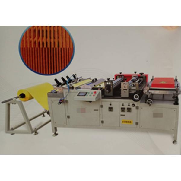 Quality 50m/Min Rotary Paper Air Filter Pleating Machine 380V 50Hz for sale