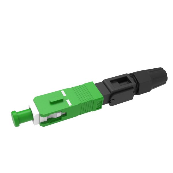 Quality Simplex SC Fiber Optic Fast Connector UPC Polished for FTTH Field Assembly in Network for sale
