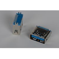 Quality 1.0Amp High Speed Usb 3.0 A Connector 11.5mm Vertical 180° SMT Type for sale