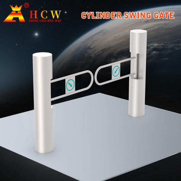 Quality Access Control Swing Barrier Turnstile RS232 Communication Port for sale