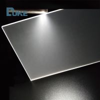 Quality 100% Pure Mitsubishi Transparent LGP Acrylic Sheet LED Perspex Panels for sale