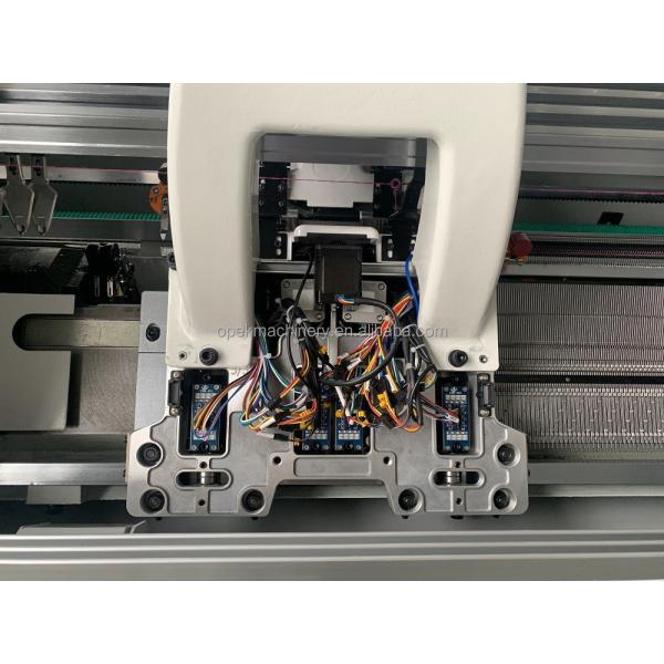Quality Single System Opek Flat Knitting Machine Fully Jacquard Selection for End for sale