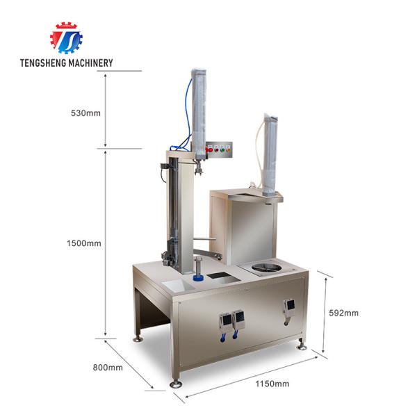 Quality 2000KG/H Pumpkin Watermelon Splitting Machine Cabbage Sectioning Machine for sale