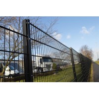 Quality Garden Use Double Wire Mesh Fence , High Strength Steel Mesh Fence Durable for sale
