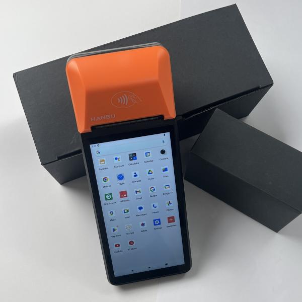 Quality Handheld Mobile Point Of Sale Terminal Dual SIM Touch Screen Payment Terminal Customized for sale