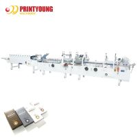 Quality ZH-700G Cold glue 220m/Min Automatic Folder Gluer Machine for sale
