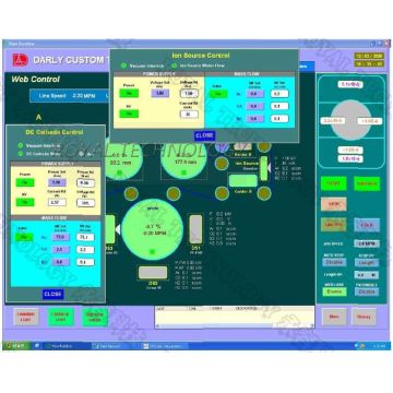 Quality ITO Roll To Roll Magnetron Sputtering Coating Machines, R2R Web Sputtering for sale