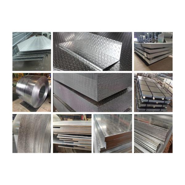 Quality Hot Dip Galvanized Pattern Plate 2.3*1250mm for 1000-1500mm Width and ±5% for sale