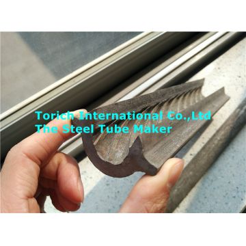 Quality Painted Rifle Seamless Carbon Steel Pipe With Fin On Two Sides for sale