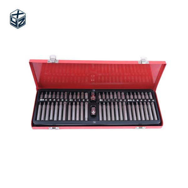 Quality Muliti-Purpose High Batch Head Accuracy Precision Machining CRV 54pcs Steel Box for sale