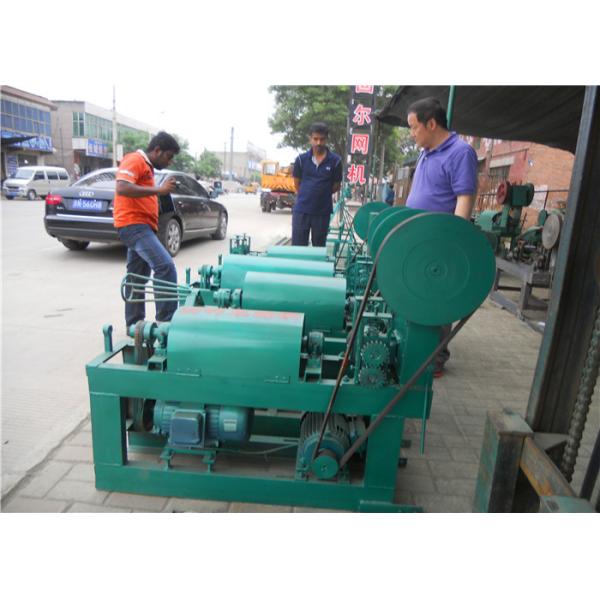 Quality Wire Straightening And Cutting Machine , CNC Control Gabion Mesh Machine for sale