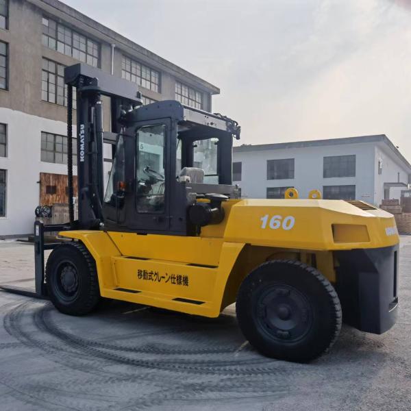 Quality Top- Second Hand Komatsu FD160 with Diesel Engine Power Source and 1150mm Fork for sale