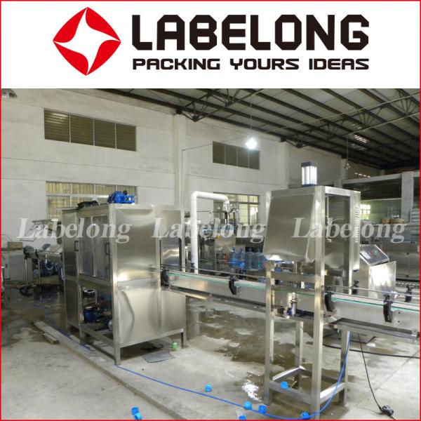 Quality Barreled Water Automatic 5 Gallon Bottle Washer Filling Capping Available for sale