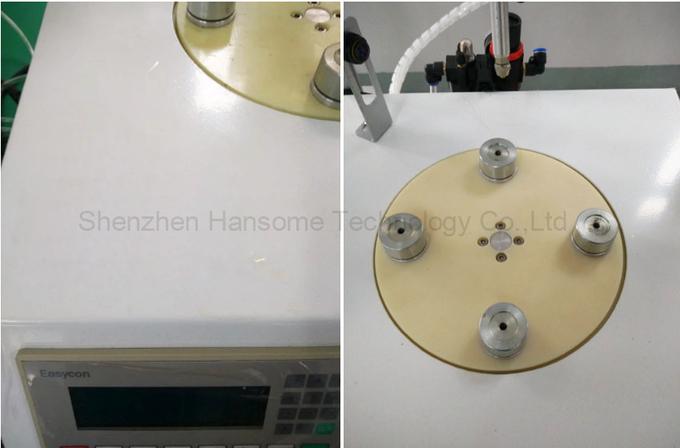 4 Rotary Working Stations Text Screen Automatic LED Bulb Glue Dispenser 0