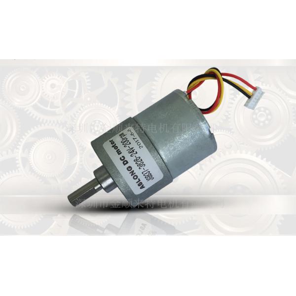 Quality Brushless 24 volt dc planetary geared motor 29mm JGB37-3626 BLDC for sale