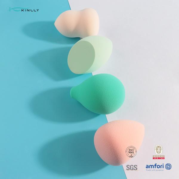 Quality 4pcs Makeup Sponge Set Professional Makeup Blender Sponge With Box Holders for sale