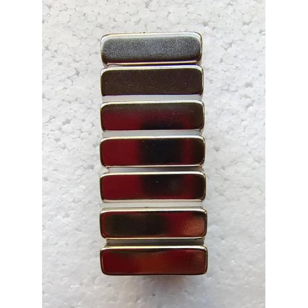 Quality N52 Sintered Arc Permanent Neodymium Magnets NiCuNi 25mmx30mmx9m for sale